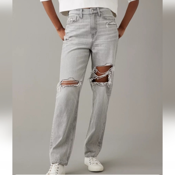 Grey Jeans American Eagle